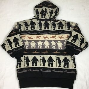 Tundra | Jackets & Coats | Tundra Canada Zip Up Hooded Wool Sweater ...